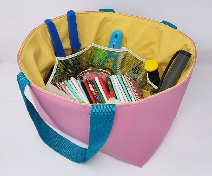 The Tidy Tote Sewing Pattern - Mini Market Makes – The Make Space